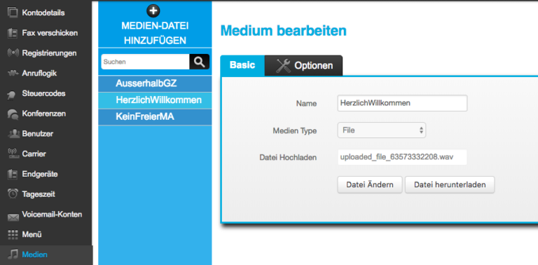 Media upload | WIRECLOUD